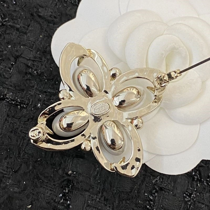 Brand-authenticated Chanel Brooches