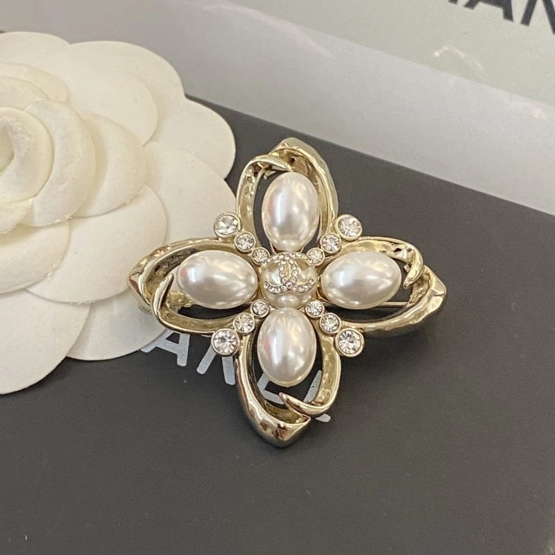 Brand-authenticated Chanel Brooches