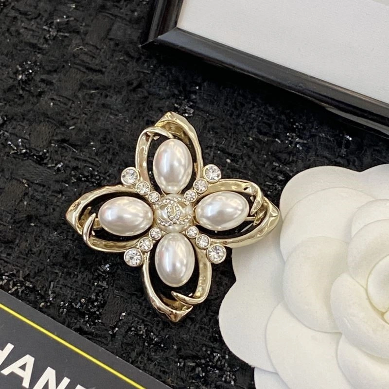 Brand-authenticated Chanel Brooches