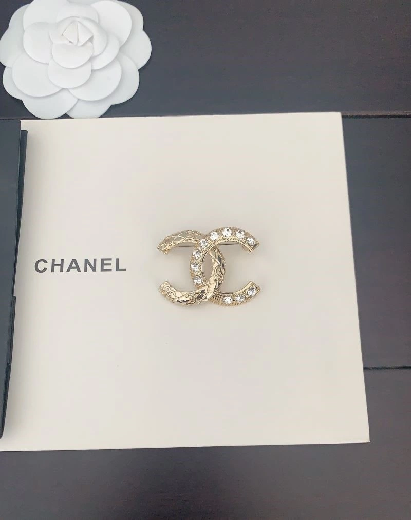 Brand-authenticated Chanel Brooches