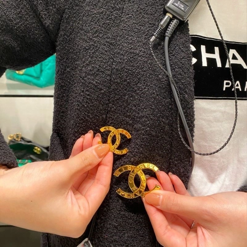 Real Chanel Brooches