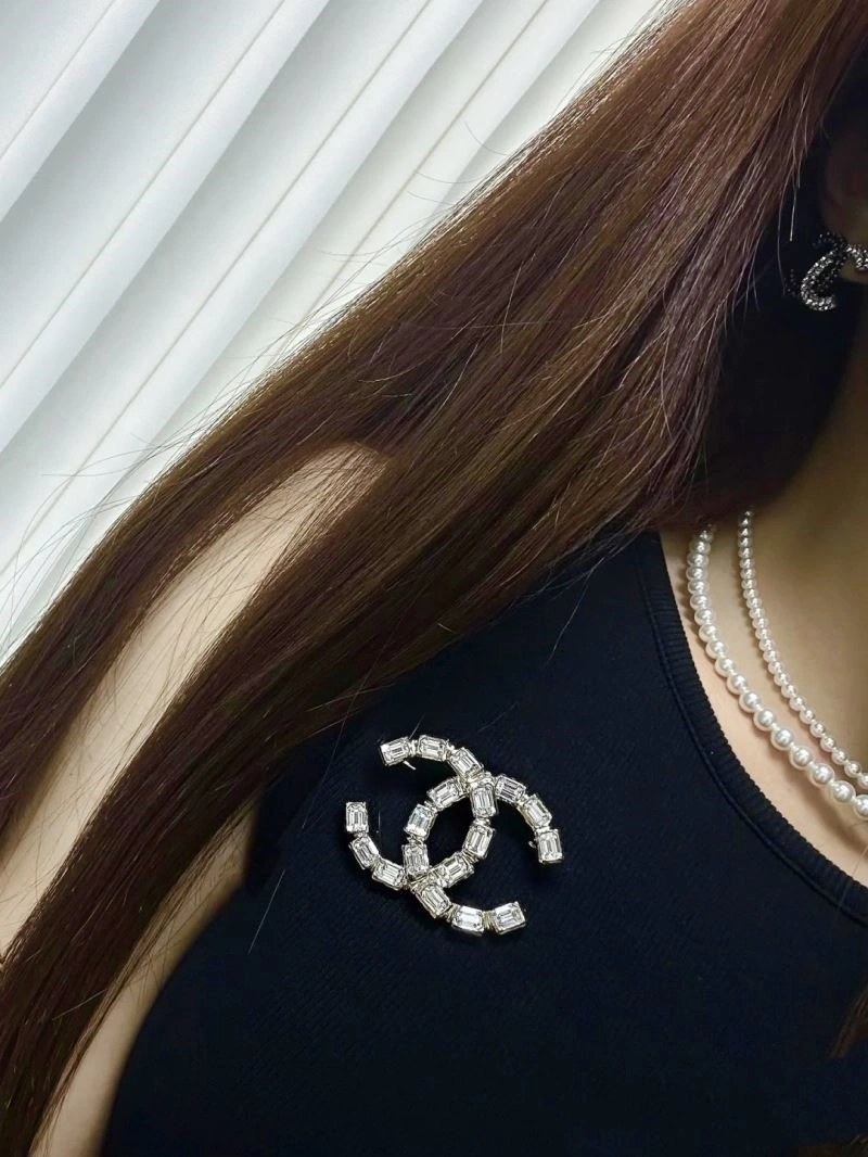 Real Chanel Brooches