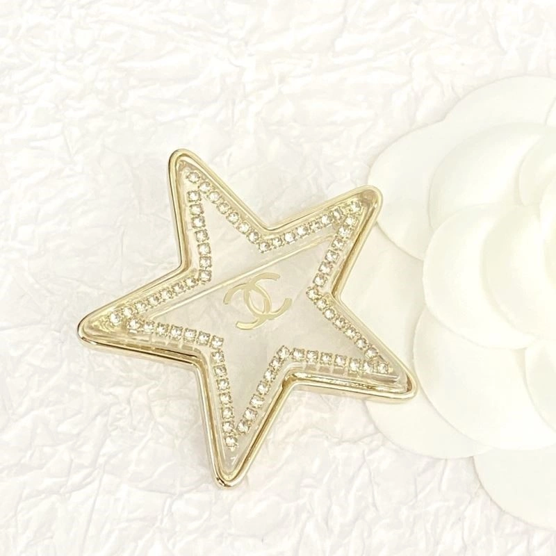 Brand-authenticated Chanel Brooches