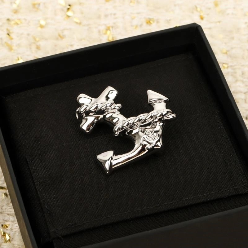 Brand-authenticated Chanel Brooches