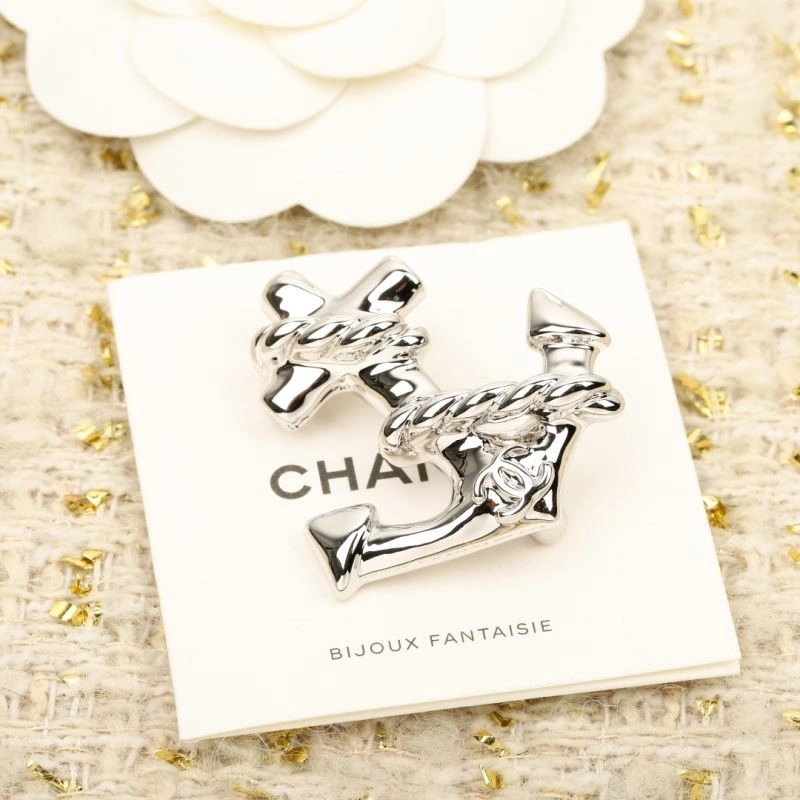 Brand-authenticated Chanel Brooches