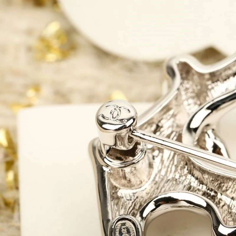 Brand-authenticated Chanel Brooches