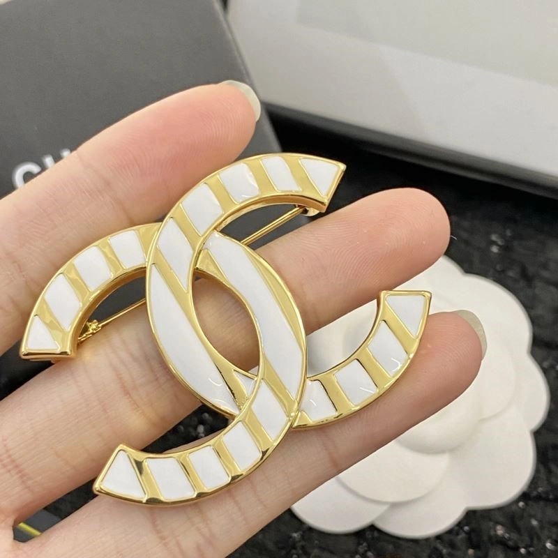 Brand-authenticated Chanel Brooches