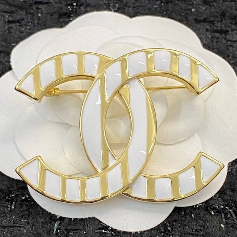 Brand-authenticated Chanel Brooches