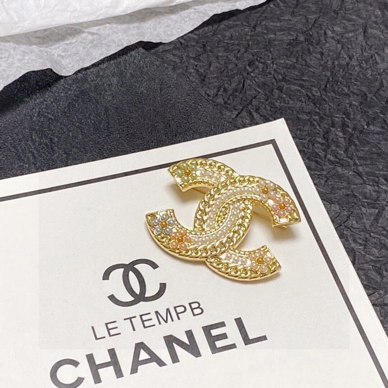 Brand-authenticated Chanel Brooches