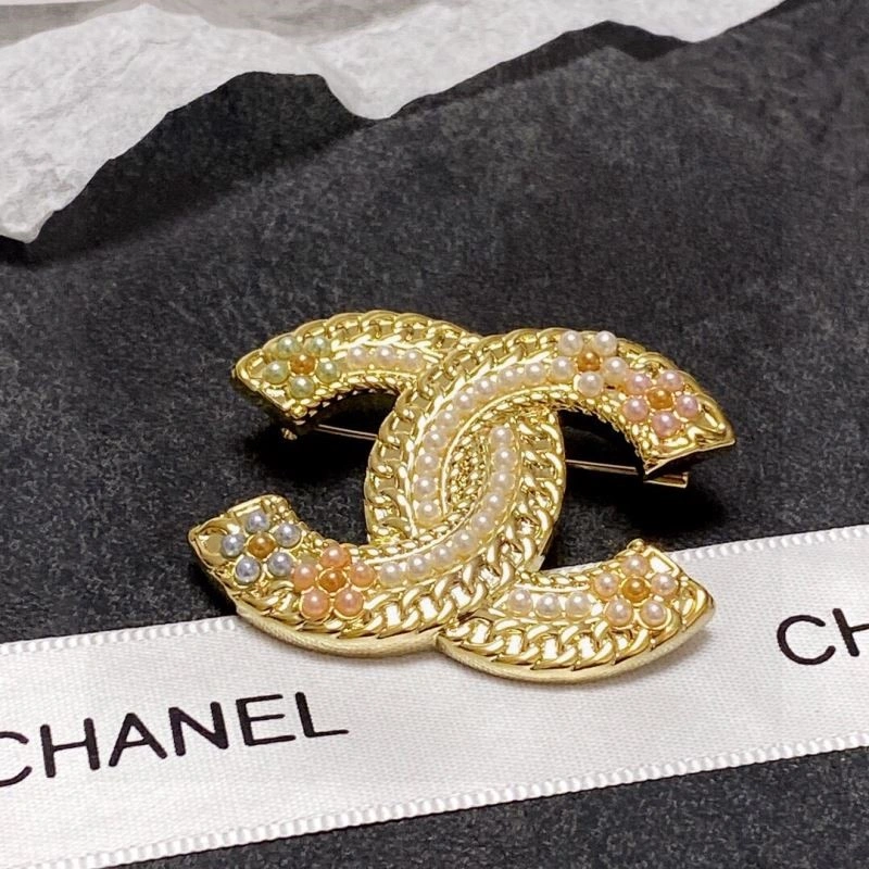 Brand-authenticated Chanel Brooches