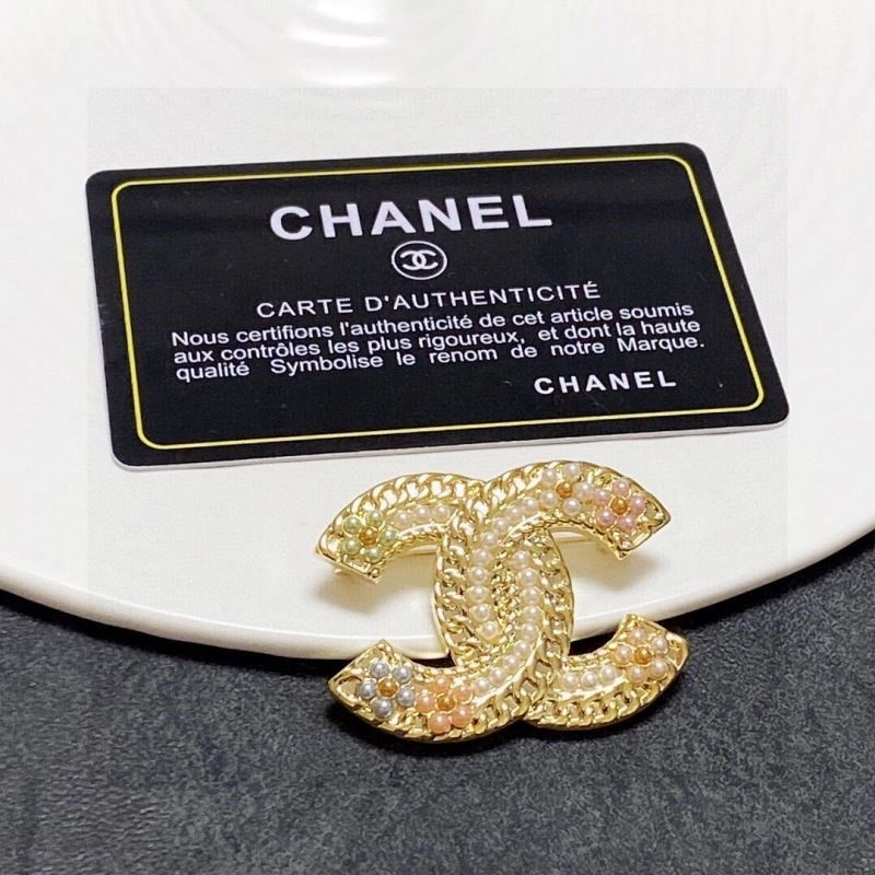 Brand-authenticated Chanel Brooches