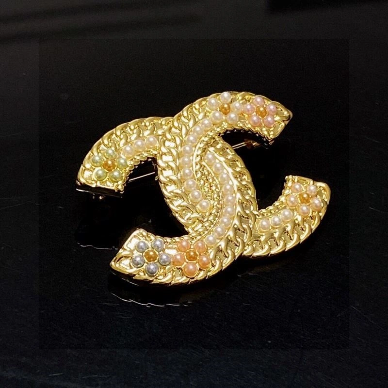 Brand-authenticated Chanel Brooches