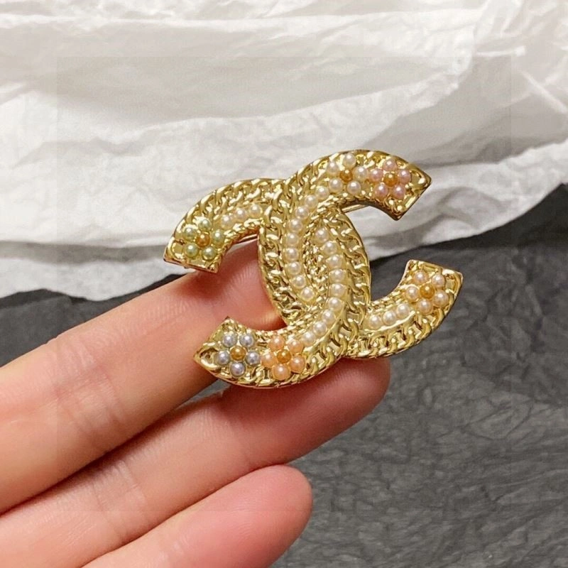 Brand-authenticated Chanel Brooches
