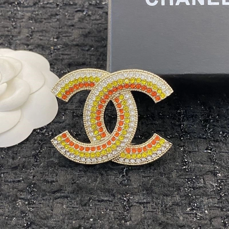 Brand-authenticated Chanel Brooches