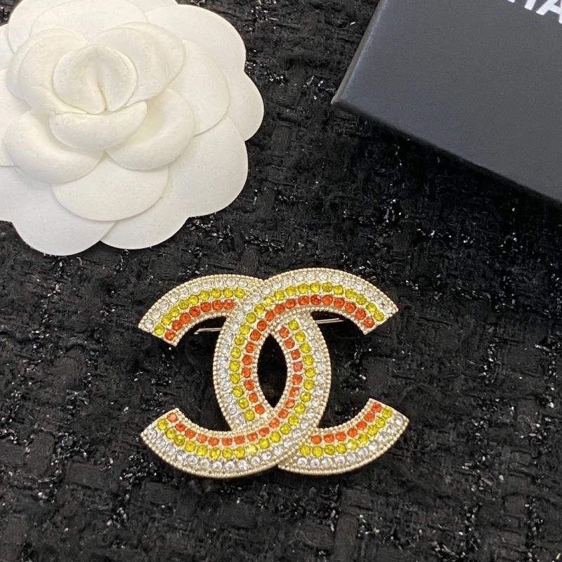 Brand-authenticated Chanel Brooches
