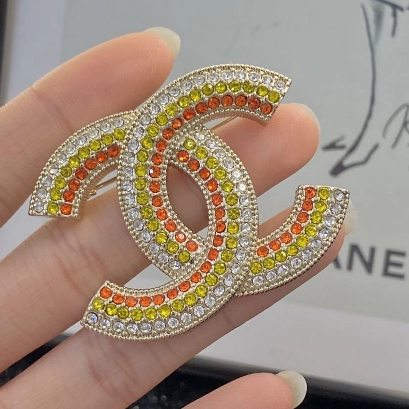 Brand-authenticated Chanel Brooches