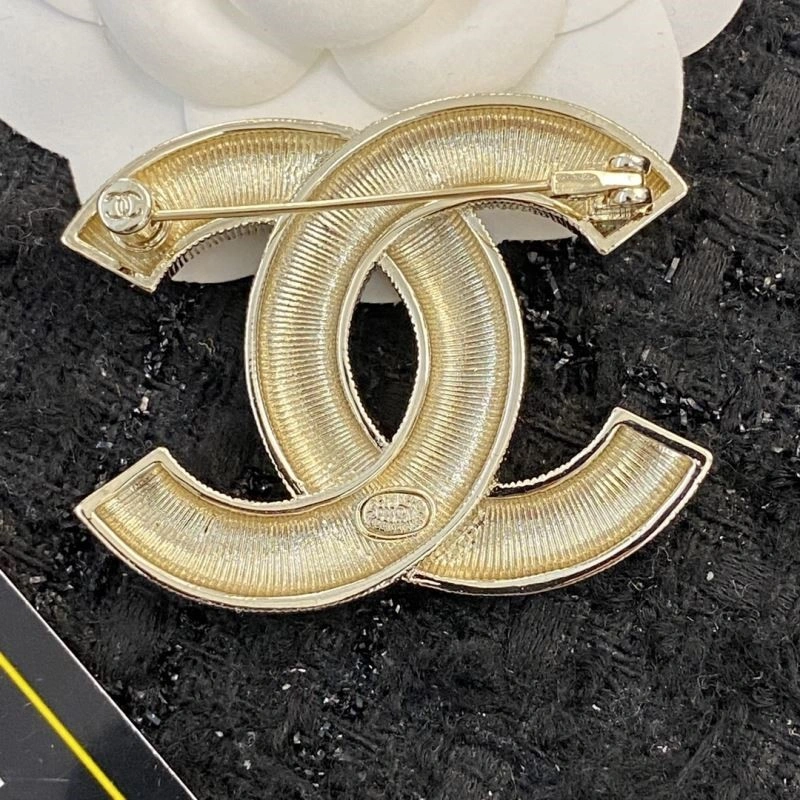 Brand-authenticated Chanel Brooches
