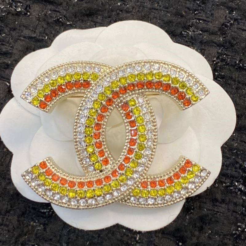 Brand-authenticated Chanel Brooches