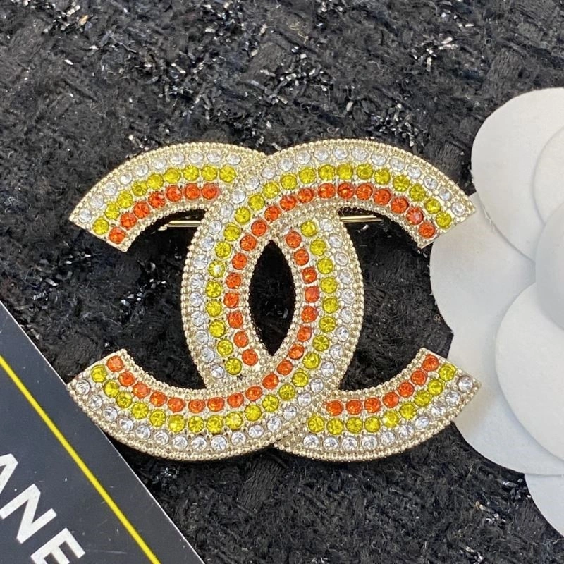 Brand-authenticated Chanel Brooches