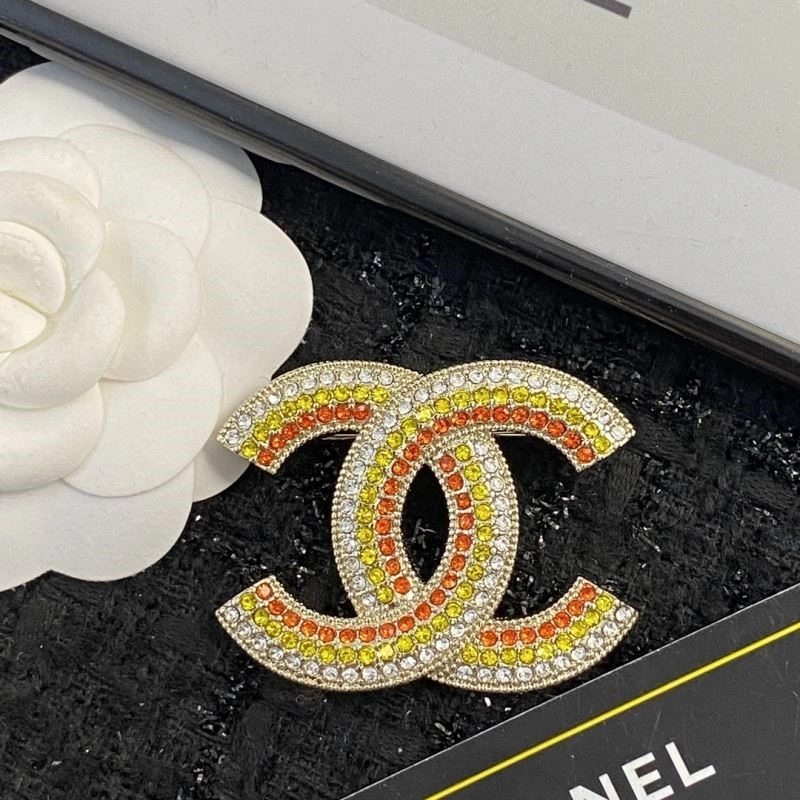 Brand-authenticated Chanel Brooches