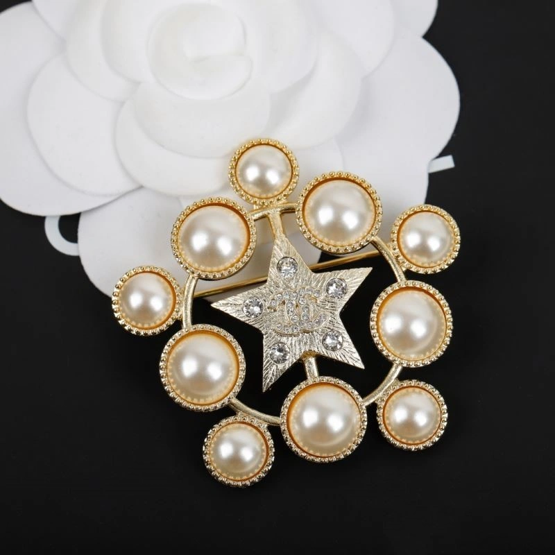 Brand-authenticated Chanel Brooches