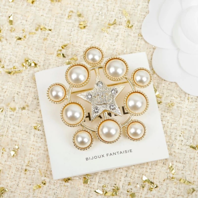 Brand-authenticated Chanel Brooches