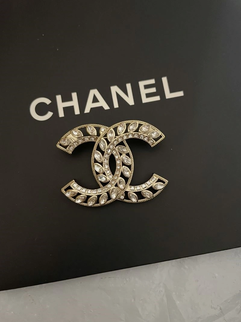 Brand-authenticated Chanel Brooches