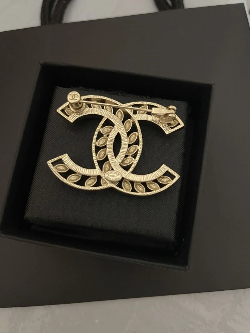 Brand-authenticated Chanel Brooches