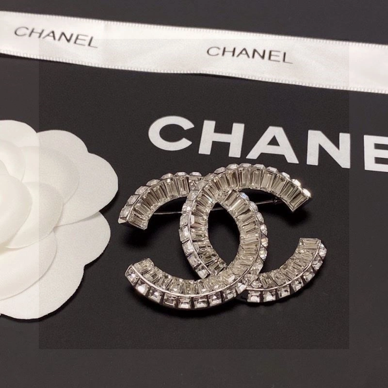 Brand-authenticated Chanel Brooches