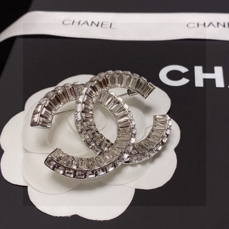 Brand-authenticated Chanel Brooches