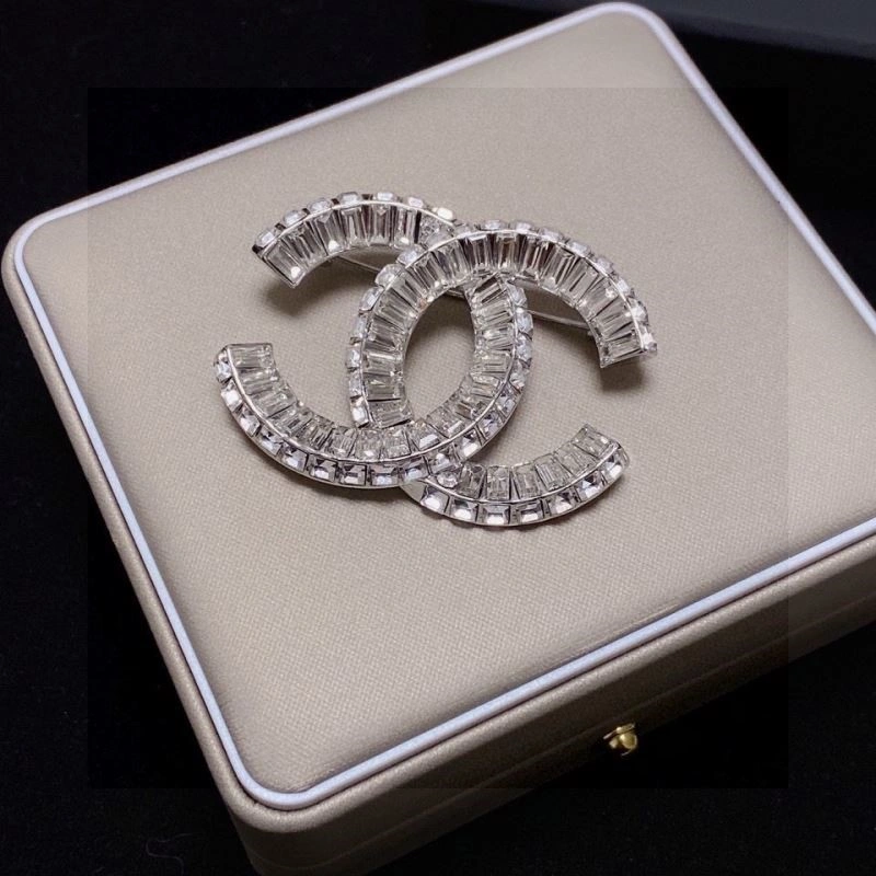 Brand-authenticated Chanel Brooches
