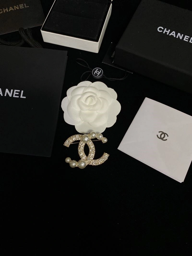 Real Chanel Brooches