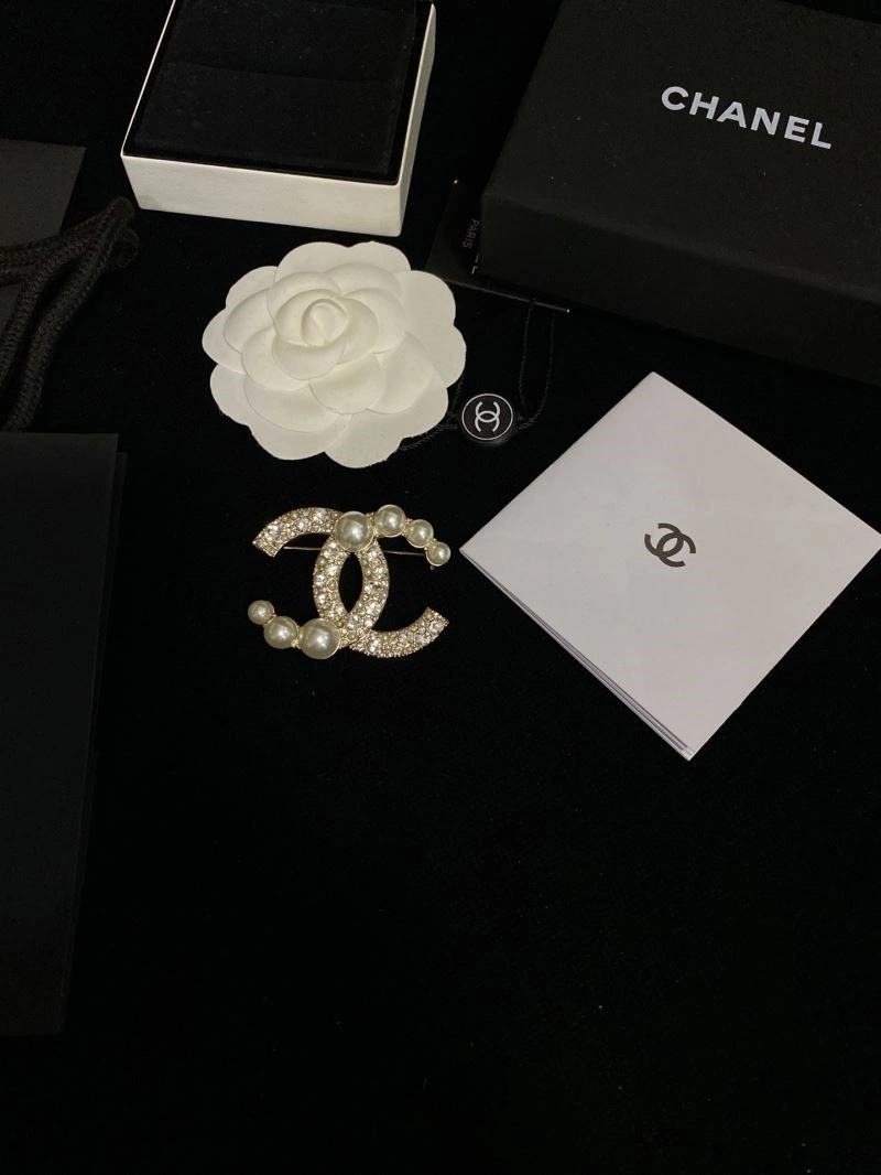 Real Chanel Brooches