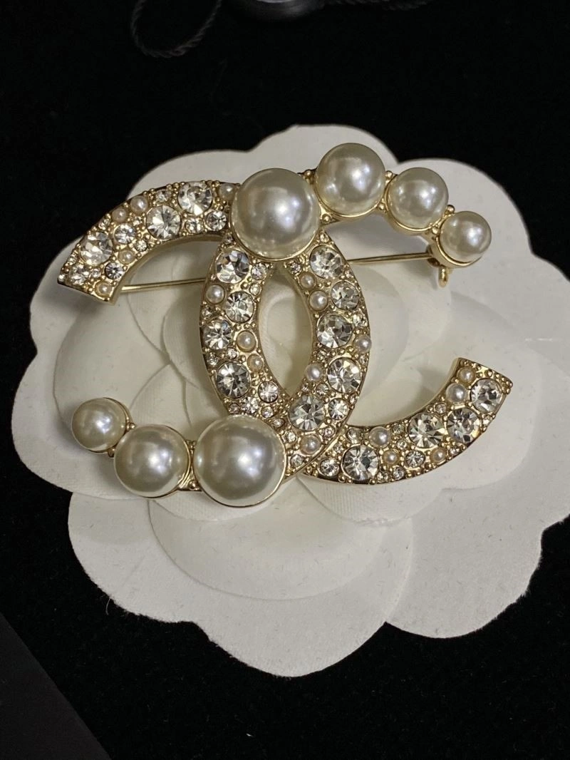 Real Chanel Brooches