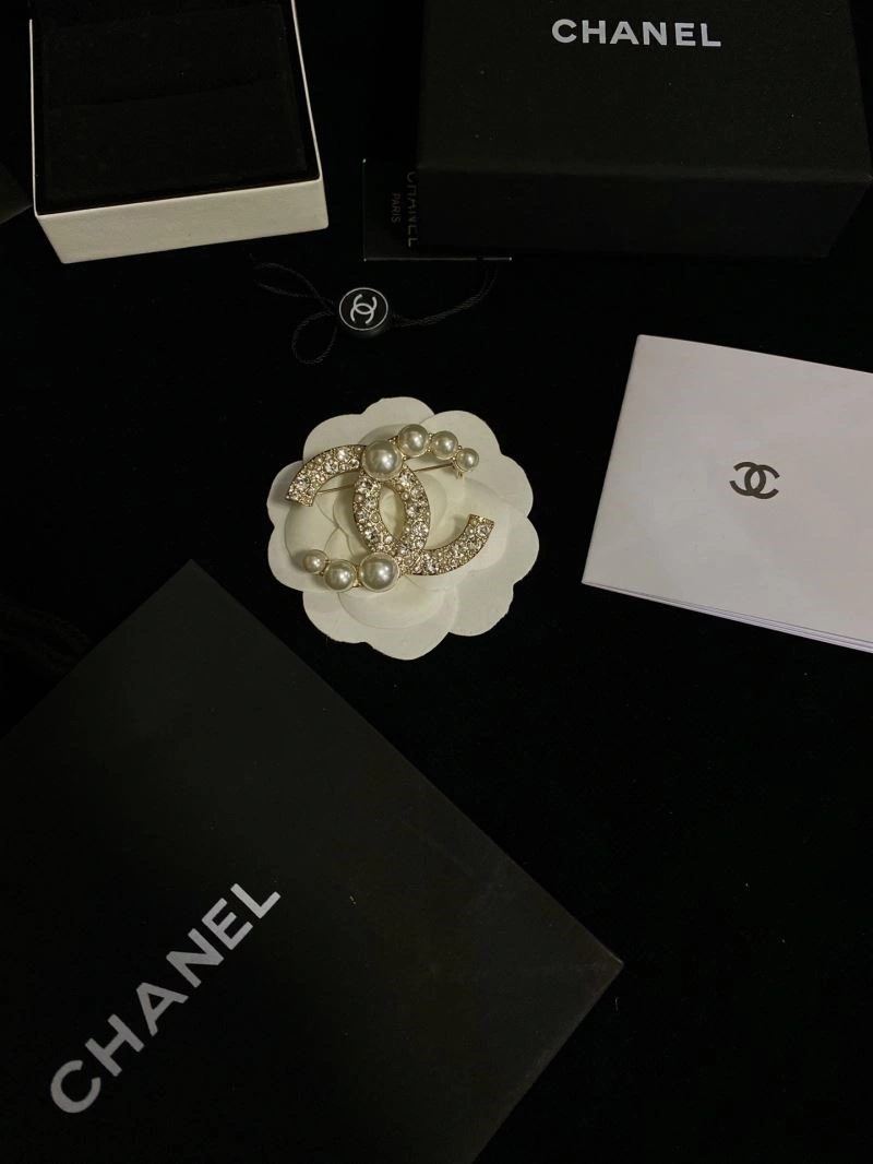 Real Chanel Brooches