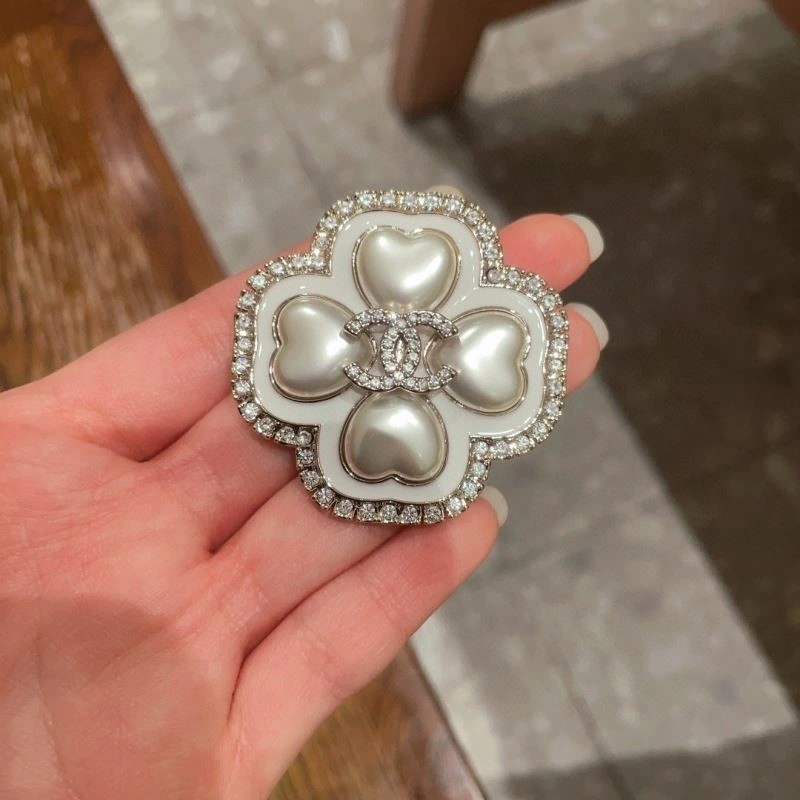 Real Chanel Brooches