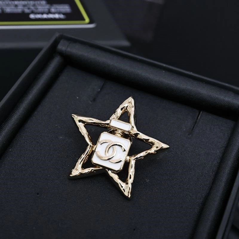 Brand-authenticated Chanel Brooches