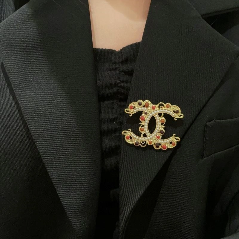 Authentic Chanel Brooches