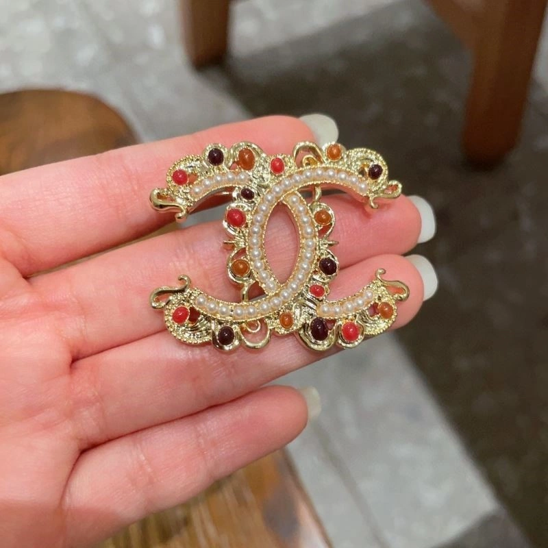 Authentic Chanel Brooches