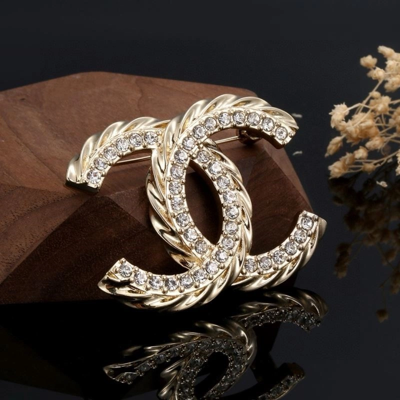 Real Chanel Brooches