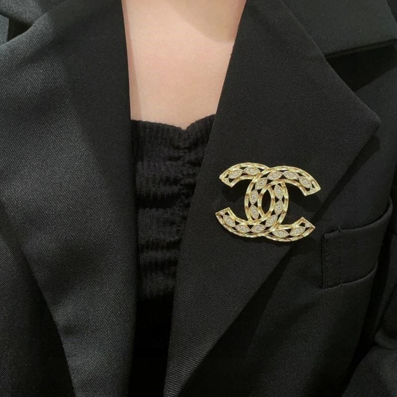 Real Chanel Brooches