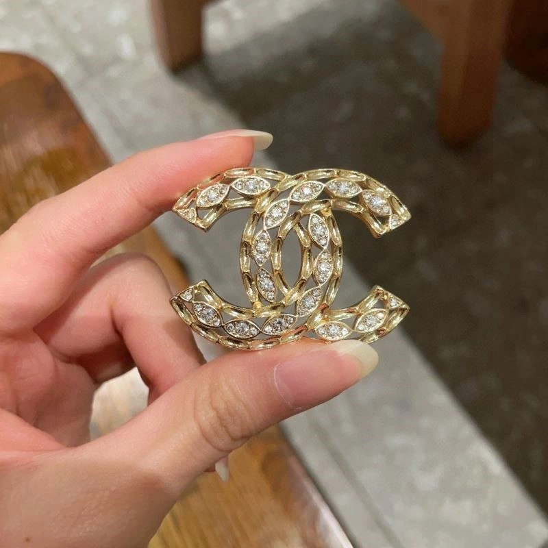 Real Chanel Brooches