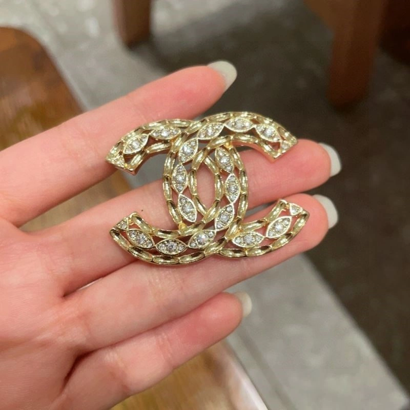 Real Chanel Brooches