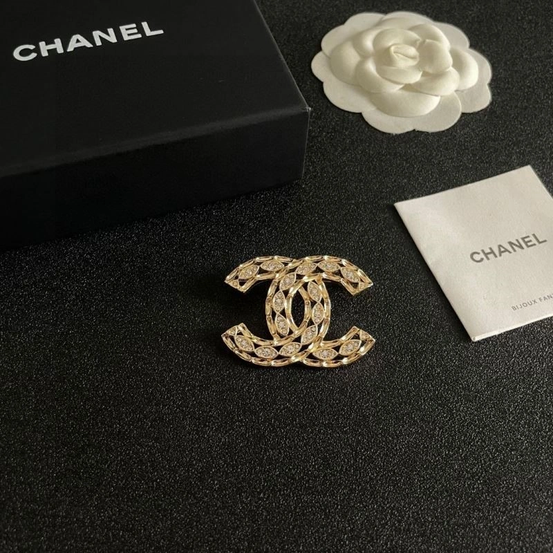 Real Chanel Brooches