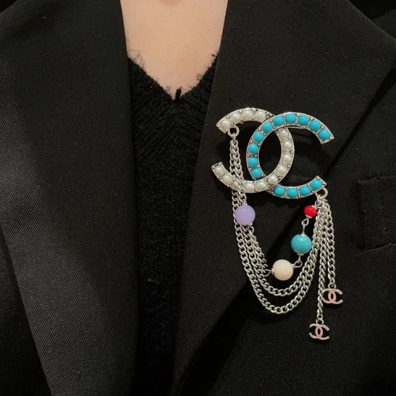 Brand-authenticated Chanel Brooches