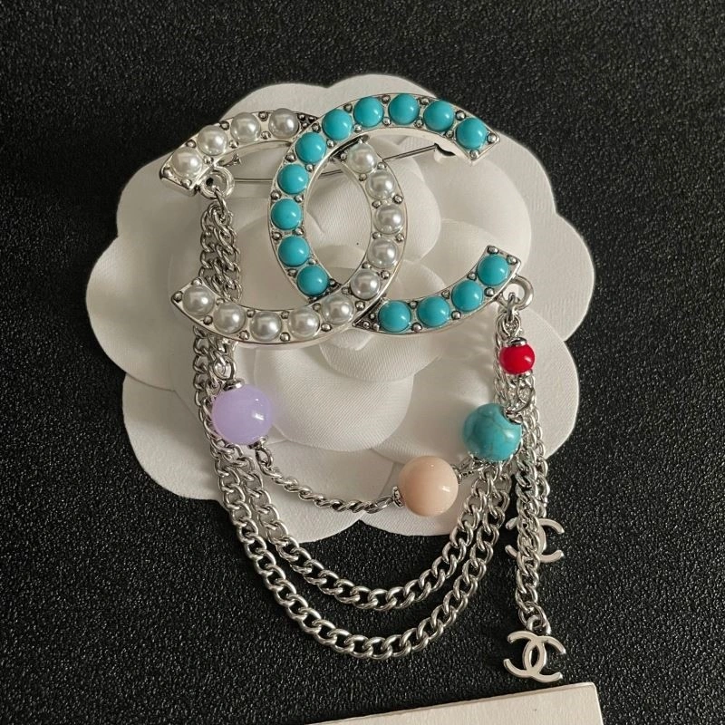 Brand-authenticated Chanel Brooches