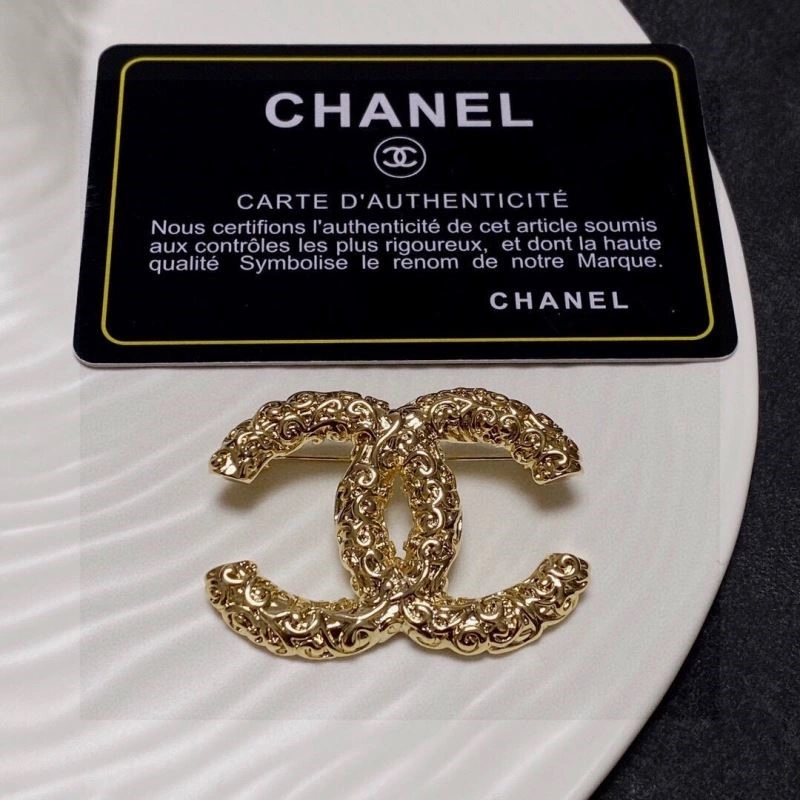 Real Chanel Brooches