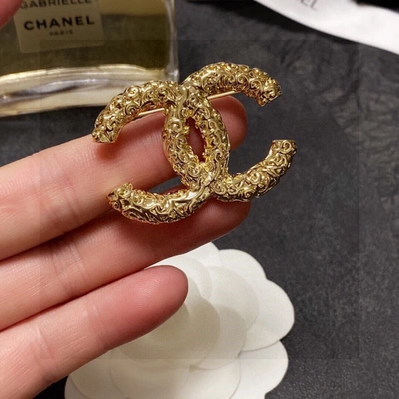 Real Chanel Brooches
