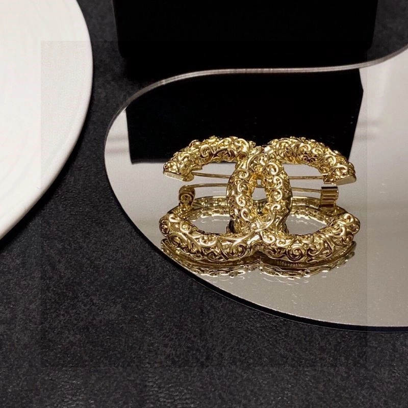 Real Chanel Brooches
