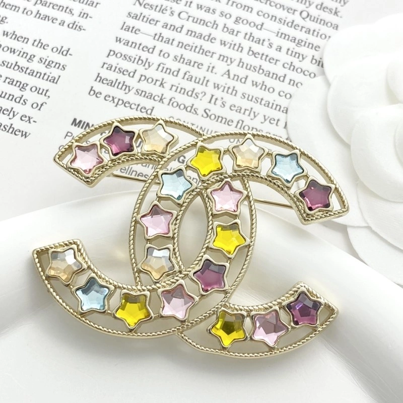 Brand-authenticated Chanel Brooches